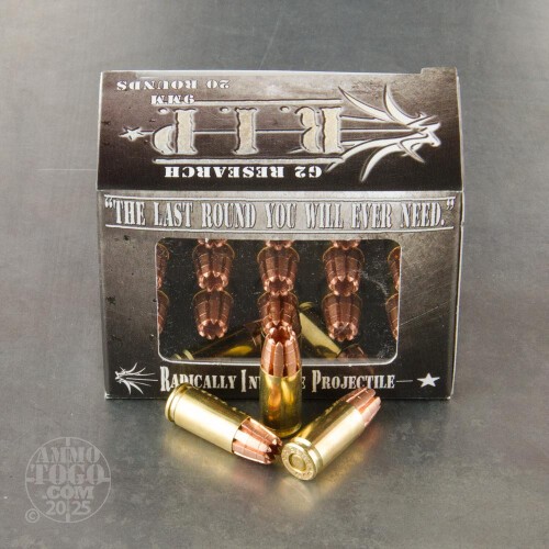 9mm Luger (9x19) Ammunition for Sale. G2 Research 92 Grain Pre ...