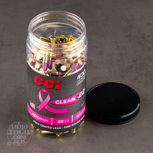 22 Long Rifle (LR) Ammunition for Sale. CCI 40 Grain Lead Round Nose ...