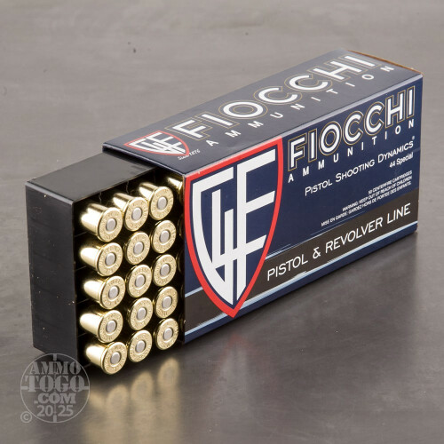 Cheap 44 S&W Special ammo - Bulk Fiocchi Semi-Jacketed Hollow-Point ...