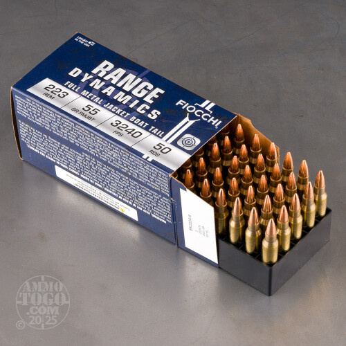 223 Remington Full Metal Jacket Boat Tail (FMJ-BT) Ammo for Sale by ...