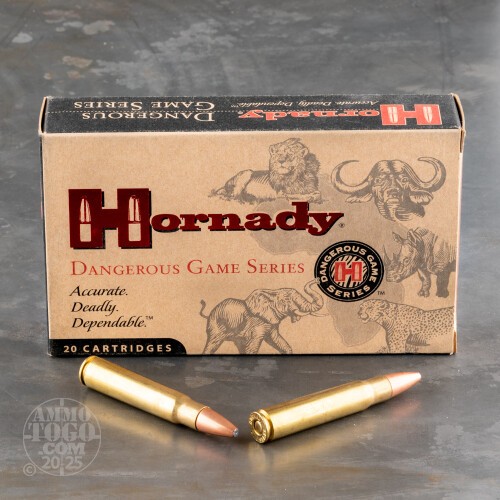 376 Steyr Ammo - 20 Rounds of 225 Grain Soft-Point (SP) by Hornady