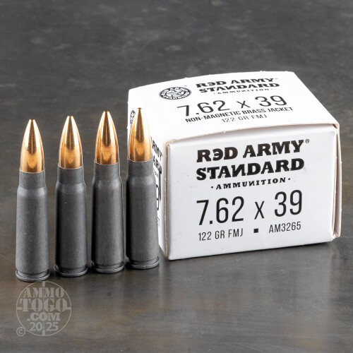 Bulk Red Army Standard 7.62X39 Ammo for Sale - 1000 Rounds