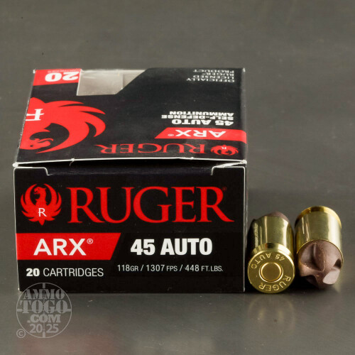 45 ACP (Auto) Specialty Ammo for Sale by Polycase - 20 Rounds