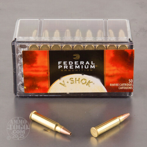 17 HMR Ammo - 50 Rounds of 17 Grain Jacketed Hollow-Point (JHP) by Federal
