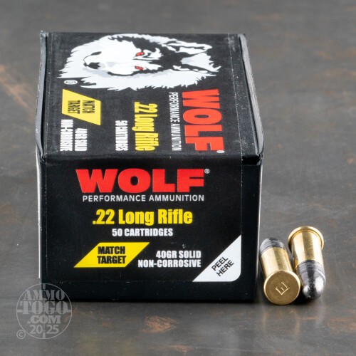 Bulk Wolf 22 Long Rifle (LR) Ammo for Sale - 500 Rounds