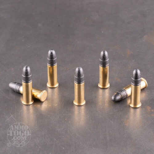 22 Long Rifle (LR) Ammo - 100 Rounds of 40 Grain Lead Round Nose (LRN ...