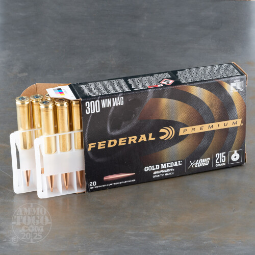 300 Winchester Magnum Open Tip Match Ammo for Sale by Federal - 20 Rounds