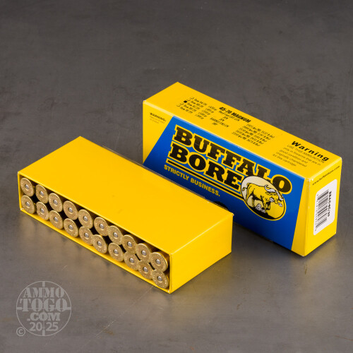45-70 Government Ammunition for Sale. Buffalo Bore 350 Grain JFP - 20 ...