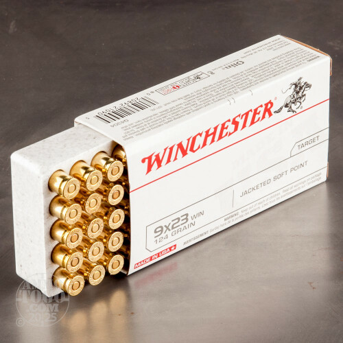 9x23mm Winchester Jacketed Soft-Point (JSP) Ammo for Sale by Winchester ...