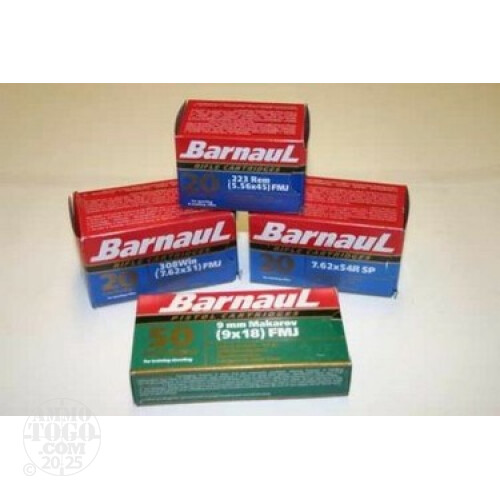 Cheap 308 Winchester (7.62X51) ammo - Bulk Barnaul Soft-Point (SP) 1000 ...