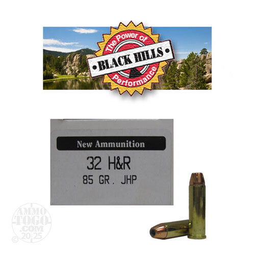 32 H&R Magnum Ammunition for Sale. Black Hills Ammunition 85 Grain ...