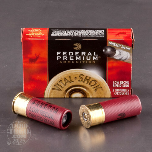 12 Gauge Ammunition for Sale. Federal 1 oz. Rifled Slug - 250 Rounds