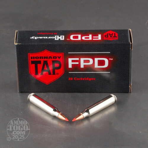 223 Remington Ammo - 20 Rounds of 55 Grain TAP FPD by Hornady