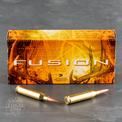 243 Winchester Ammo - 200 Rounds of 95 Grain Fusion by Federal