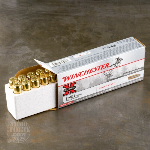 243 WSSM Power-Point (PP) Ammo for Sale by Winchester - 20 Rounds