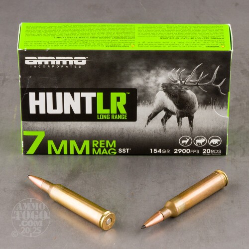 7mm Remington Magnum Ammunition for Sale. Ammo Incorporated 154 Grain ...