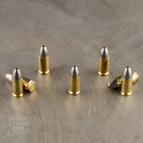 9mm Luger (9x19) Ammunition for Sale. Magtech 124 Grain Lead Round Nose ...