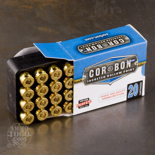 45 ACP (Auto) Ammunition for Sale. Corbon 185 Grain Jacketed Hollow ...