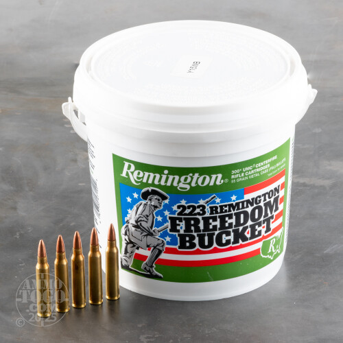 223 Remington Ammo - 300 Rounds of 55 Grain Full Metal Jacket (FMJ) by ...
