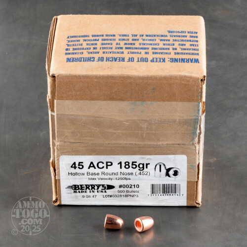 Berry's Bullets for Sale at AmmoToGo.com