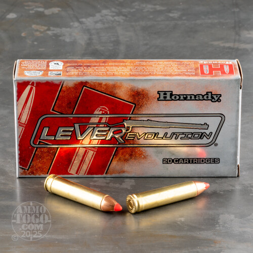 450 MARLIN Ammo - 20 Rounds of 325 Grain Flex Tip (FTX) by Hornady