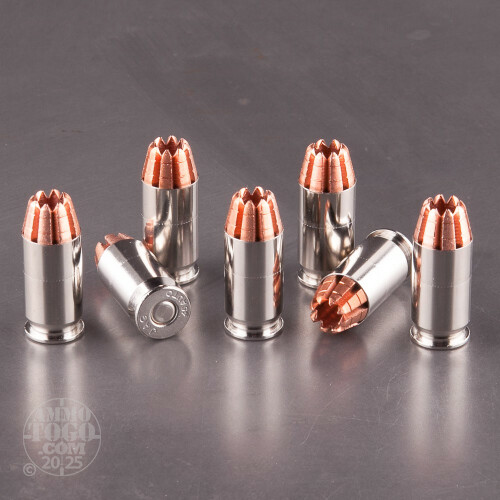 45 ACP (Auto) Ammo - 20 Rounds of 162 Grain Solid Copper Hollow Point ...