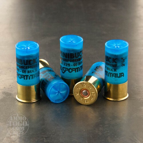 12 Gauge Ammunition for Sale. NobelSport #00 Buck - 10 Rounds