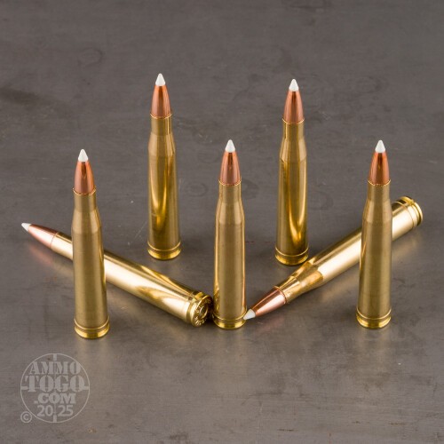 300 H&H Magnum Ammo - 20 Rounds of 180 Grain Polymer Tipped by Nosler ...