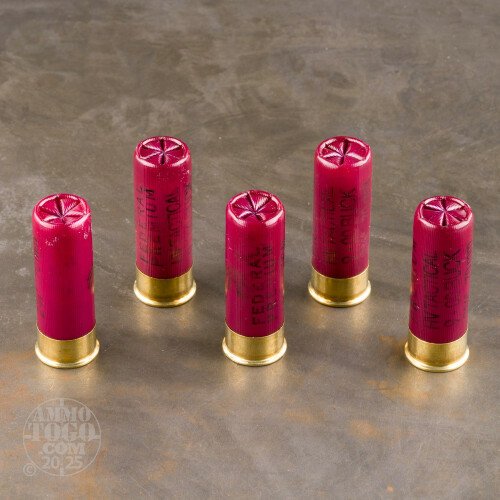 12 Gauge #00 Buck Ammo for Sale by Federal - 5 Rounds