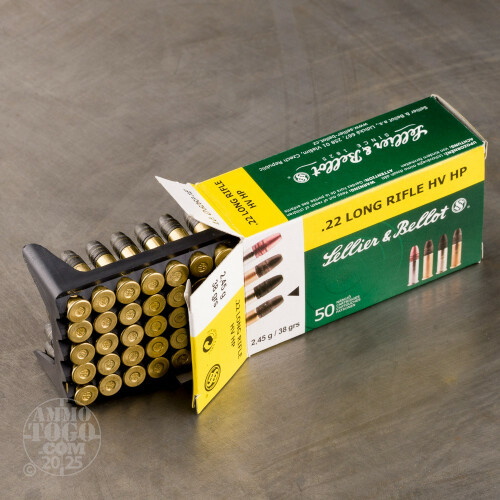 Bulk Sellier & Bellot 22 Long Rifle (LR) Ammo for Sale - 5000 Rounds