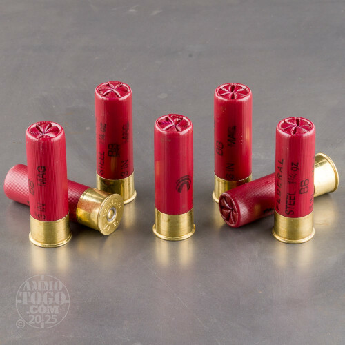 12 Gauge Ammo - 250 Rounds of 1-1/4 oz. BB Shot by Federal
