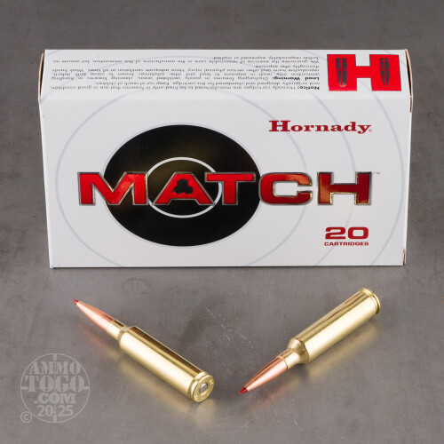 7mm PRC Ammo - 20 Rounds of 180 Grain ELD Match by Hornady