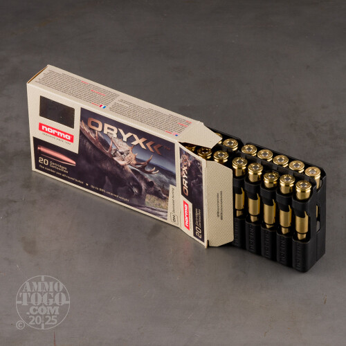 7.5x55 Swiss Ammunition for Sale. Norma 180 Grain Bonded Soft Point ...