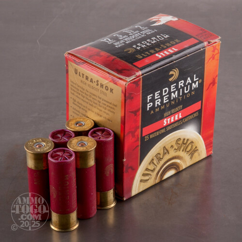 12 Gauge #2 Shot Ammo for Sale by Federal - 25 Rounds