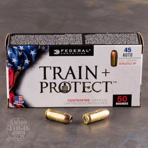 Cheap 45 ACP (Auto) ammo - Bulk Federal Jacketed Hollow-Point (JHP) 500 ...