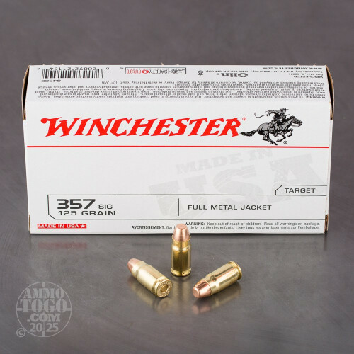 Bulk Winchester 357 Sig Ammo for Sale - 500 Rounds