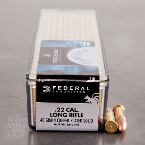 Bulk 22 Long Rifle (LR) Ammo by Federal for Sale - 500 Rounds