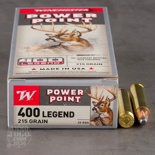 400 Legend Ammo for Sale - Hunting Rounds In-Stock