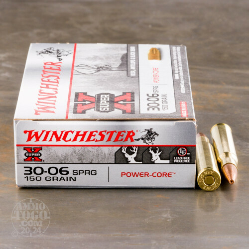 30-06 Hollow-Point Boat Tail (HP-BT) Ammo for Sale by Winchester - 20 ...