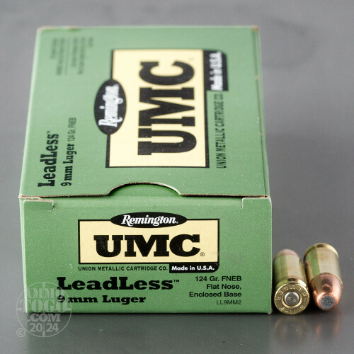 Cheap 9mm Luger (9x19) ammo - Bulk Remington Full Metal Jacket (FMJ ...