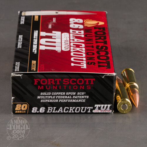8.6 Blackout Ammo - Bulk Rifle Rounds for Sale
