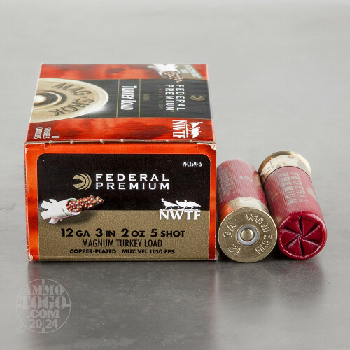 12 Gauge #5 Shot Ammo for Sale by Federal - 100 Rounds