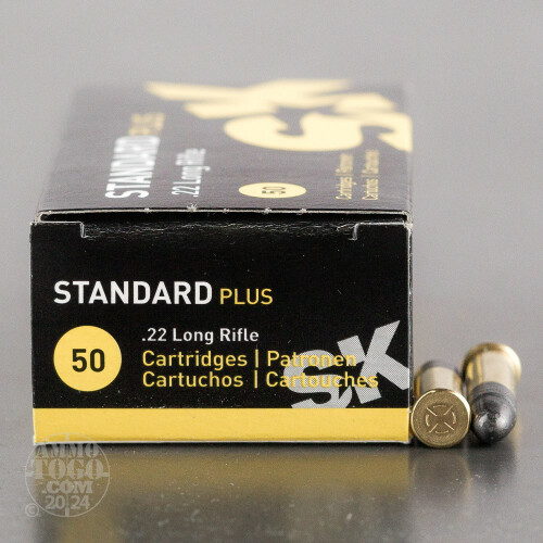 Cheap 22 Long Rifle (LR) ammo - Bulk SK Lead Round Nose (LRN) 500 Round ...