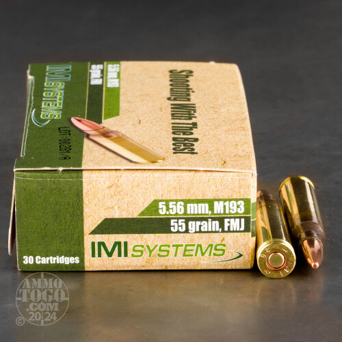 Cheap 5.56x45mm ammo - Bulk Israeli Military Industries Full Metal ...
