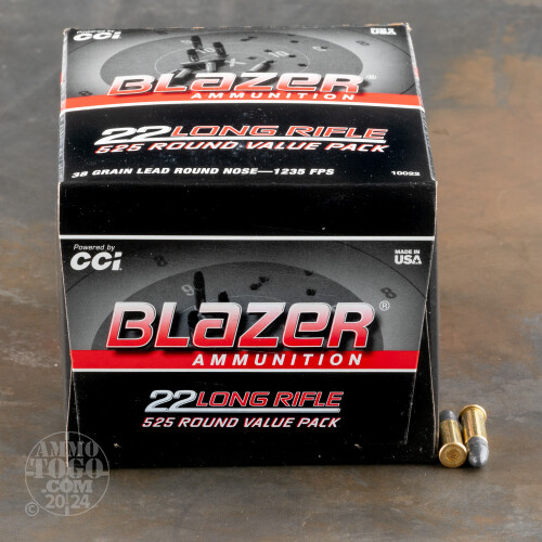 Bulk 22 Long Rifle (LR) Ammo by Blazer for Sale - 5250 Rounds