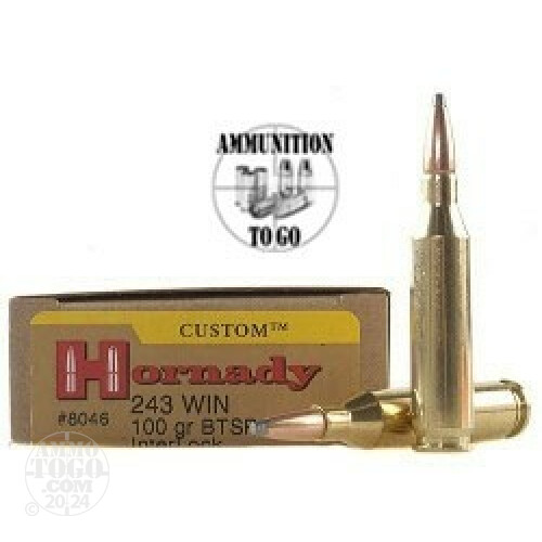 243 Winchester Soft-Point (SP) Ammo for Sale by Hornady - 20 Rounds