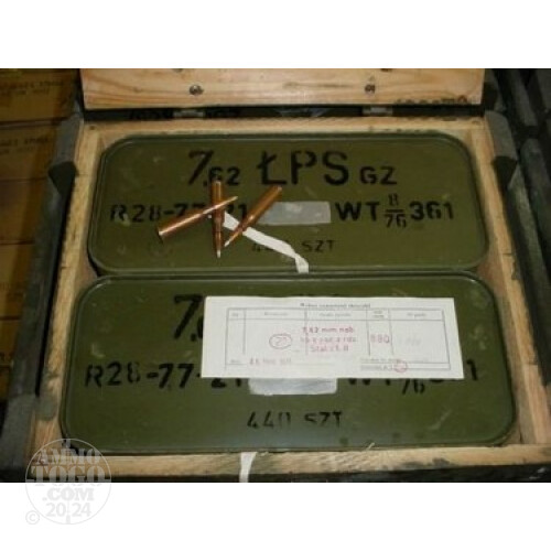 Bulk Military Surplus 7.62x54r Ammo for Sale - 880 Rounds
