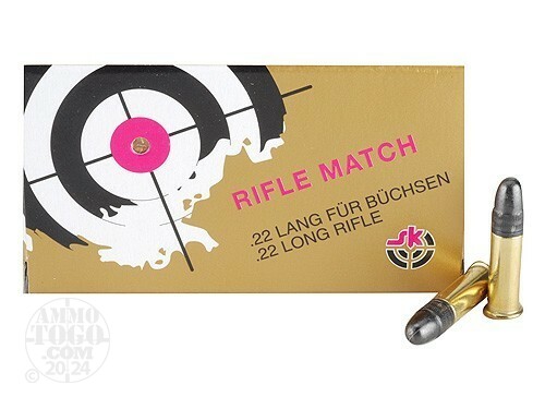 22 Long Rifle (LR) Ammo - 100 Rounds of 40 Grain Lead Round Nose (LRN ...