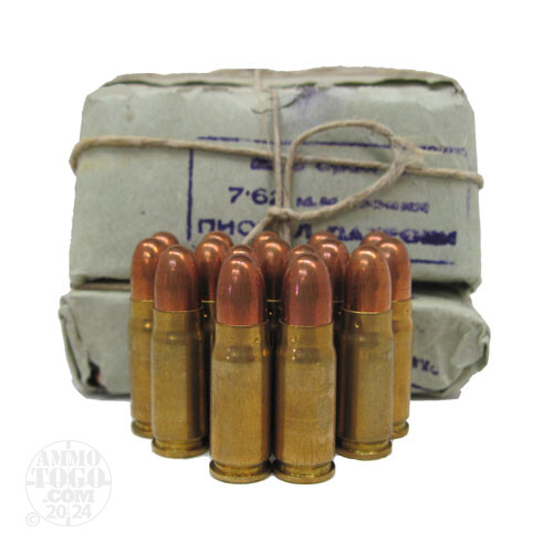 Bulk 7.62mm Tokarev Ammo by Military Surplus for Sale - 800 Rounds