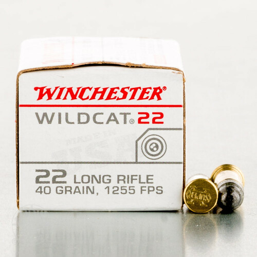 Cheap 22 Long Rifle (LR) ammo - Bulk Winchester Lead Round Nose (LRN ...